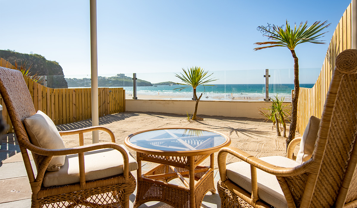 North Cornwall beach stay and getaway at Tolcarne Beach